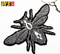 China Custom Toothbrush Embroidery for Jackets & Outerwear - Textured Apparel Patches for sale