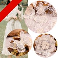 China Water-Soluble Embroidery Lace for Dresses - Soluble Embroidery for Fashion Apparel for sale