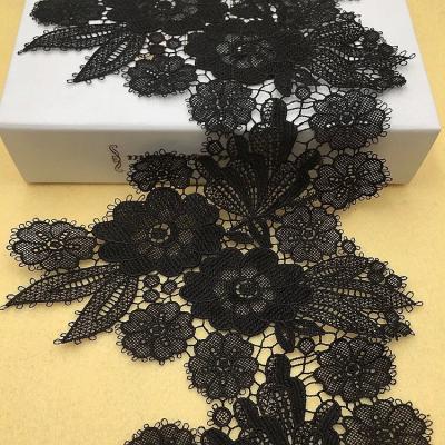 China Soluble Embroidery for Wedding Gowns & Bridal Wear - Custom Lace Embroidery for Bridal Fashion for sale