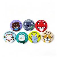 China Custom Chenille & Flat Embroidery Button Badges - Tinplate Fabric Pin Manufacturer for sale