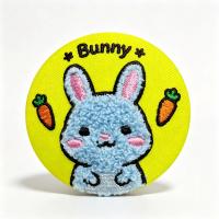 China Custom Chenille & Flat Embroidery Button Badges - Tinplate Fabric Pin Manufacturer for sale