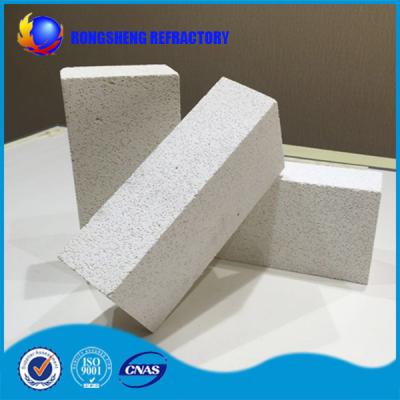 China High content AL2O3 pure white Insulating Fire Brick , refractory firebrick for sale