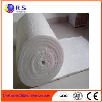 China Standard Size 1260 Ceramic Fiber Blanket White Refractory Insulation For Industrial for sale