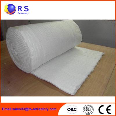 China Fireproof Refractory Ceramic Fiber Blanket Insulation For Industrial / Steel for sale