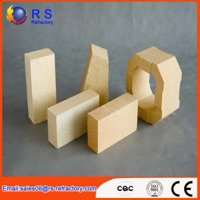 China White High Density Fire Proof Bricks , Bauxite Chamotte Lightweight Refractory Bricks for sale