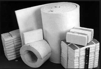China Glass Furnace Insulation Blanket , Ceramic Fire Blanket For Furnace Lining for sale