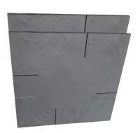 China High Temperature Resistance Silicon Carbide Kiln Shelves Refractory Sic Ceramic Plate for sale