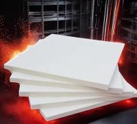 China Customized Refractory Board 1430C Aluminum Silicate Fiber Board Furnace Lining Ceramic Plates for sale