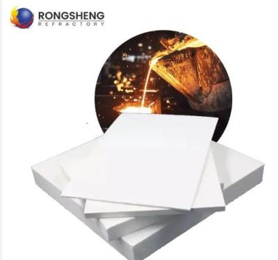 China 1260 Refractory Ceramic Fiber Board Thermal Insulation Aluminum Silicate Board For Industrial Furnace for sale