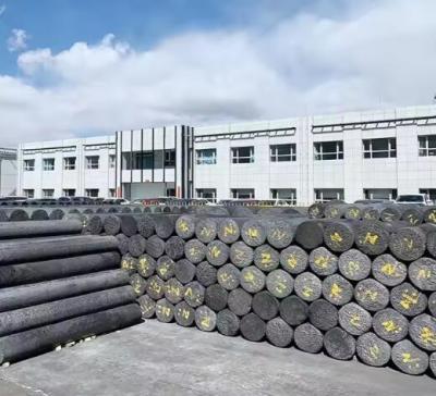 China Rp Graphite Electrode Rod Hp150mm 250mm 350mm 450 Mm Arc Furnace Smelting Uhp Grade for sale