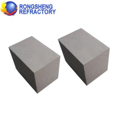 China Fused Cast A High Alumina Refractory Brick For Throat / Dam / Conner for sale