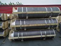 China 1500 - 2700 Mm Length UHP Graphite Electrode Carbon Material For EAF & LF Furnace for sale