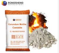 China High Quality Low Cement Refractory Castables 1600C Corundum Mullite Wear-Resistant Castable For High Temperature Furnace Linings for sale