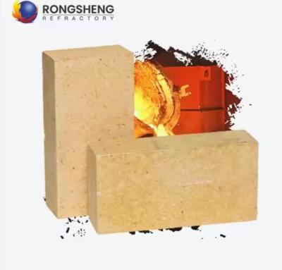 China Furnace Lining Antistrip High Alumina Refractory Bricks 48%-80% Al2o3 Fire Resistance Brick Anti-Peeling Alumina Bricks for sale