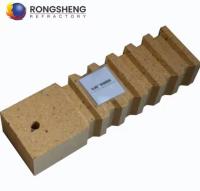 China Industrial Furnace Suspended Fire Brick Excellent Thermal Shock Resistance Refractory High Alumina Anchor Bricks For Hot Stove for sale