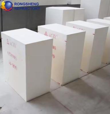 China High Temperature Fused Cast Bricks Refractory Zirconia Corundum Brick AZS-41, AZS-36, AZS-33 For Glass Furnace for sale