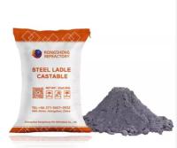 China High Erosion Resistance Steel Ladle Castables High Alumina Castable Refractory Lining For Electric Arch Furnace for sale