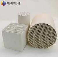 China High Quality Cordierite Mullite Ceramic Honeycomb Filter Plates 25,40,50,60 Cell Honeycomb Ceramic Regenerator For Rto Rco for sale