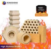 China Industrial Kilns Refractory Fire Brick Acid Alkali Resistant High Alumina Brick Irregular Refractory Bricks For Muffle Furnace for sale