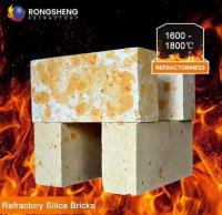 China Competitive Prices Fused Semi Silica Fire Brick 96% Sio2 Aluminum Silicate Brick Refractory For Metallurgy Furnace for sale