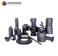China Rongsheng SiSiC RBSiC SiC Nitride Bonded Silicon Carbide Nozzle Burner Refractory For Industrial Furnace Kilns for sale