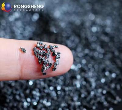 China High Purity 98.5% Sic Powder Carborundum Grit Black Green Silicon Carbide Powder For Abrasive And Refractory for sale