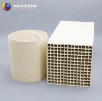China Rongsheng High Performance Alumina Cordierite Mullite Corundum Honeycomb Ceramic Regenerator For Regenerative Heating Furnace for sale