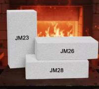 China Rongsheng Refractory Jm26 Insulating Fire Brick Lightweight Jm30 Jm 23 Mullite Perlite Insulation Brick For Ceramic Kiln Oven for sale
