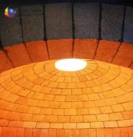 China Chemicals Inorganic Chemicals Non-Metallic Products Refractory High Temperature Circle Arch Fire Clay Brick Curved Refractory Fire Bricks For Pizza Oven And Kiln for sale