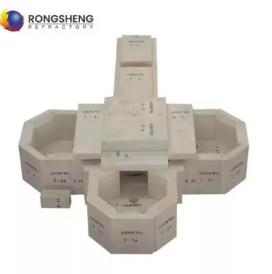 China High Density AZS 33 AZS 36 AZS 41 Blocks Fused Cast Refractory AZS Zirconia Corundum Brick For Glass Melting Furnace for sale