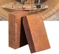 China High Temperature Refractory Magnesium Brick Excellent Slag Resistance Sintered Magnesia Bricks for Steel Furnace Lining for sale