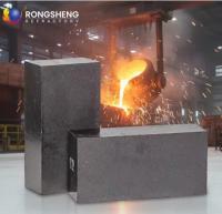 China Rongsheng High Temperature Alumina Magnesia Carbon Refractory Bricks For Induction Furnace Ladle Arc Furnace Linings for sale