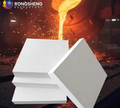 China Furnace Kiln Lining Aluminum Silicate Heat Resistant Board 20mm 50mm 1260 1430 Degrees Inorganic Ceramic Fiber Insulating Boards for sale