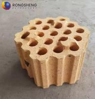China Industrial Refractory Checker Brick High Alumina Silica Checker Bricks For Hot Blast Stove And Regenerative Furnace for sale