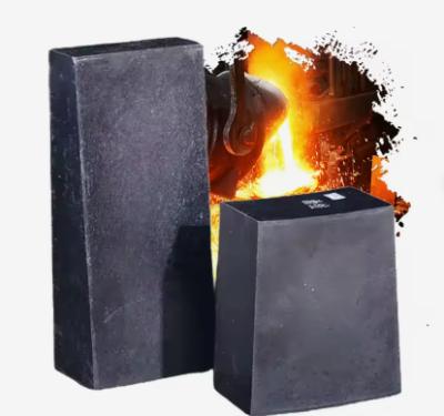 China China Factory Price Magnesite Carbon Brick High Quality Iron Melting Furnace Stocked Refractory Magnesia Carbon Bricks for sale