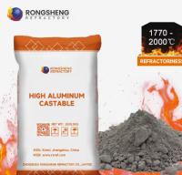 China High Erosion Resistance 65% 75% Al2o3 Low Cement Castable High Alumina Refractory Lining Materials For Electric Arch Furnace for sale