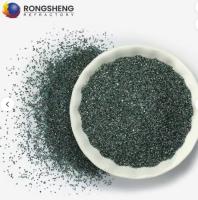 China High Purity RONGSHENG Green Silicon Carbide Powder Abrasive Grit 240# 360# F1200 High Strength 1900 Refractory Ceramic for sale