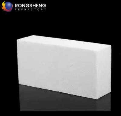 China Rongsheng High Alumina Corundum Mullite Brick Refractory Lining Bricks For Glass Furnace Cement Kiln And Steel Industry for sale