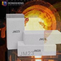 China Rongsheng Jm23 Jm26 Jm28 Jm30 Lightweight Heat Resistant Brick Mullite Insulating Refractory Fire Bricks For Furnace And Boiler for sale