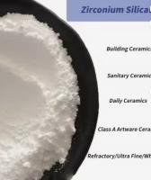 China Factory Price 65% Zrsio4 Fine Powder Zirconium Silicate Zircon Flour 325 Mesh Silicate Zirconium For Foundry Coating Casting for sale