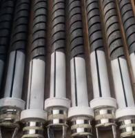 China RONGSHENG Customized 1500C 100W-5000W Silicon Carbide Heater Element Sic Heating Rod For Electric Furnace And Kiln for sale