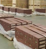 China Rongsheng High Temp Magnesium Bricks 92 95 MGO Magnesite Bricks Heat Storage Refractory Magnesia Brick 230x114x65mm for sale