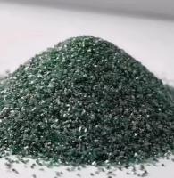 China High Purity RONGSHENG Green Silicon Carbide Powder Abrasive Grit 240# 360# F1200 High Strength 1900 Refractory Ceramic for sale