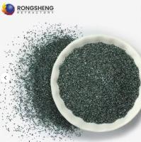 China High Purity RONGSHENG Green Silicon Carbide Powder Abrasive Grit 240# 360# F1200 High Strength 1900 Refractory Ceramic for sale