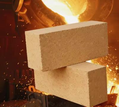 China Rongsheng High Temperature Aluminum Brick Refractory Thermal Shock Resistant Alumina Silicate Fire Bricks For Blast Furnace for sale