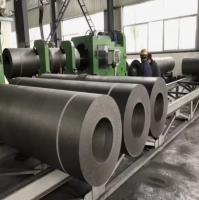 China High Power Graphite Electrode With Nipple 700uhp Synthetic Graphite Electrode For Smelting Steel Eaf Electric Arc Furnace for sale