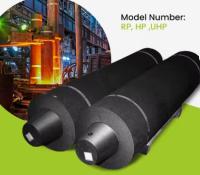 China High Power Graphite Electrode With Nipple 700uhp Synthetic Graphite Electrode For Smelting Steel Eaf Electric Arc Furnace for sale