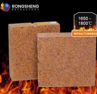 China Rongsheng Refractory Magnesium Iron Spinel Brick High Refractoriness 1800℃ Magnesia Alumina Spinel Bricks For Cement Kiln for sale