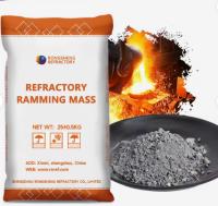 China Induction Furnace Alumina Ramming Mix Magnesia Refractory Ramming Materials Kiln Lining Silicon Carbide Dry Ramming Mass for sale