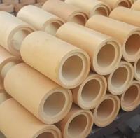 China Factory Supply Mullite Alumina Fireclay Casting Runner Bricks Round Refractory Brick Casting Nozzle Bricks For Foundry Steel for sale